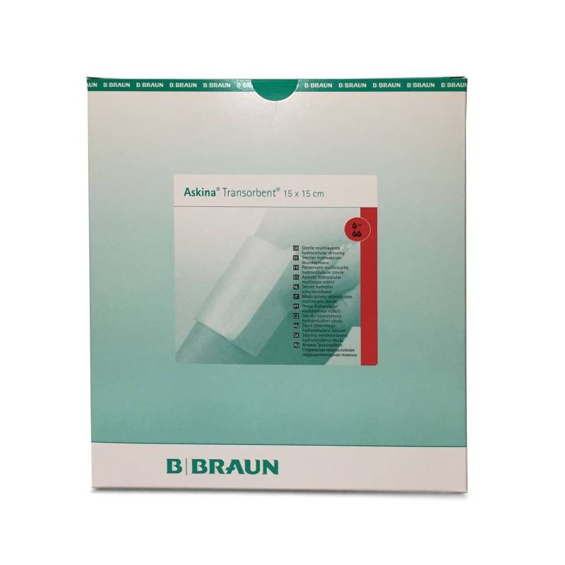 ASKINA Transorbent - Penso hidrocelular, 15x15cm (5un)